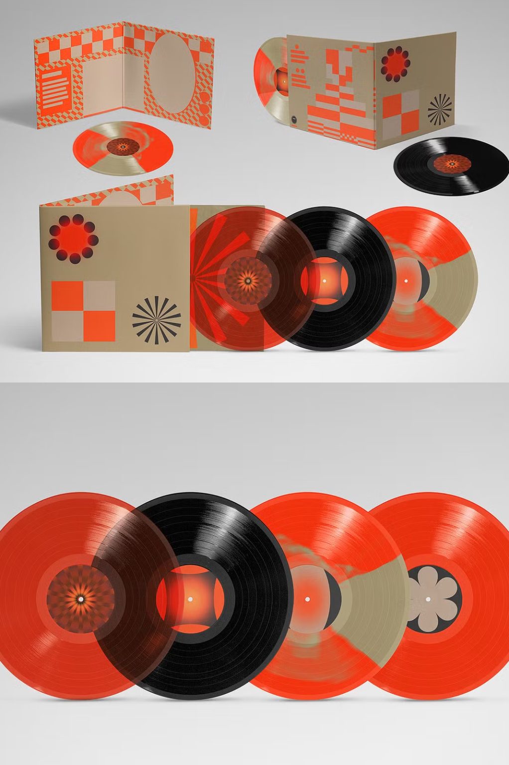 Gatefold Vinyl Mockup Pack - The Danny - Mockup Design Resources