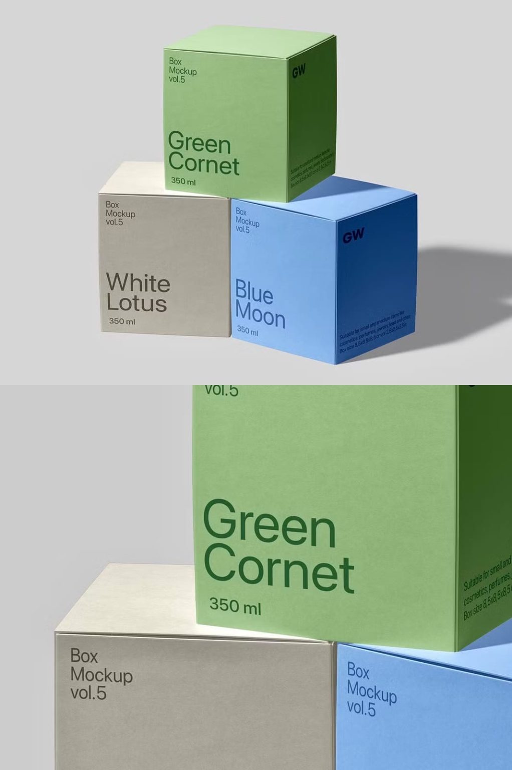 Box Mockup Vol.5 - The Danny - Mockup Design Resources