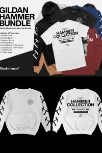 Hammer Mockup Collection - The Danny - Mockup Design Resources