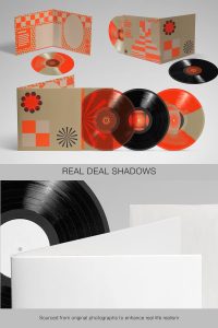 Gatefold Vinyl Mockup Pack - The Danny - Mockup Design Resources