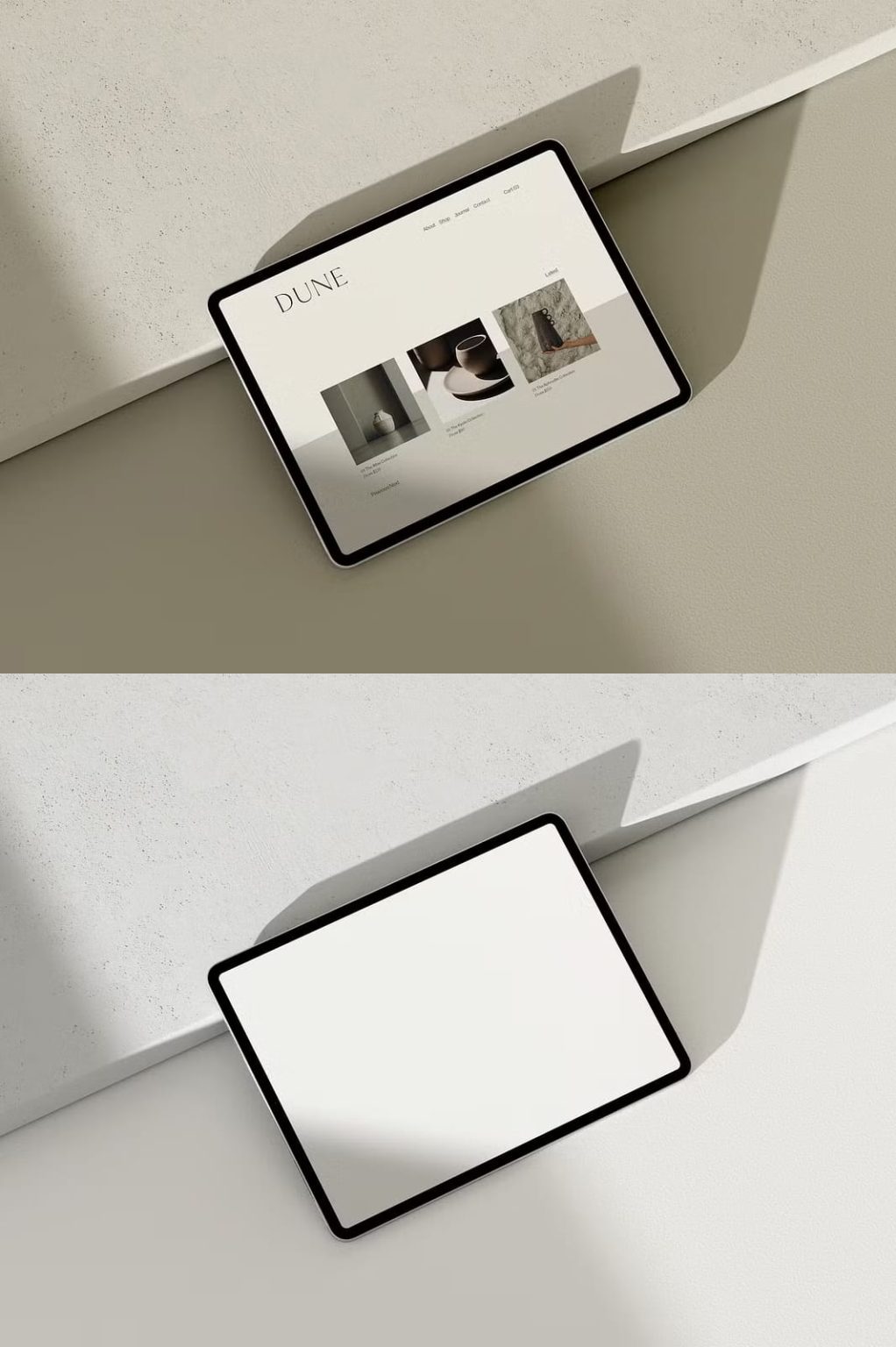 iPad Mockup - Colour Customisable - The Danny - Mockup Design Resources
