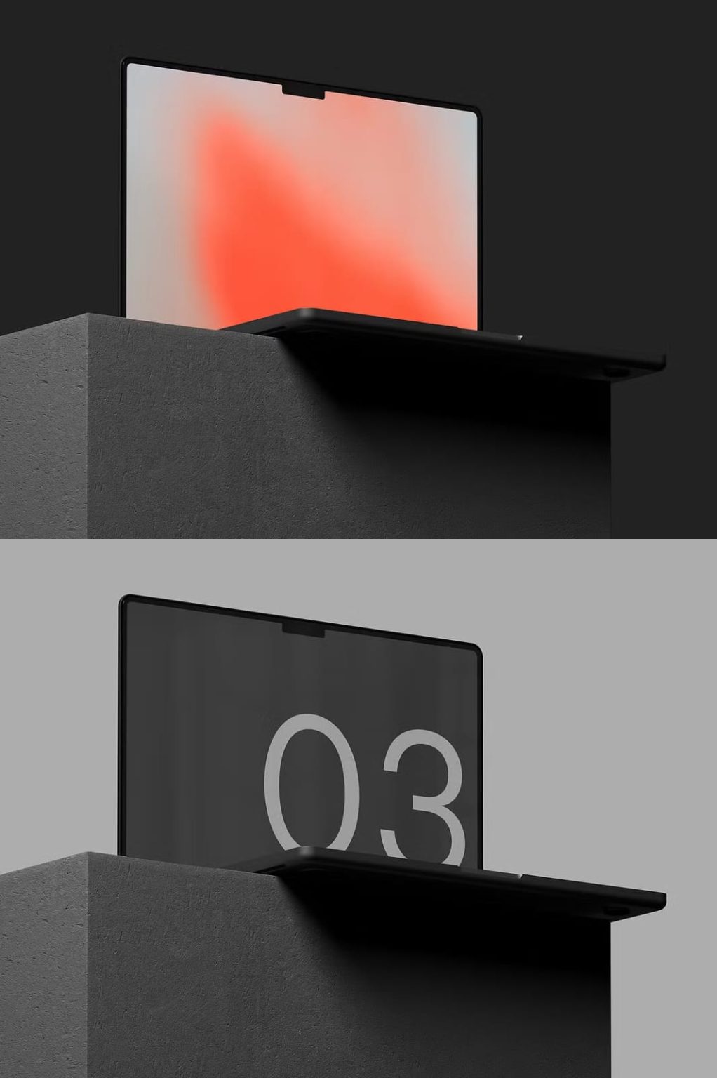 MacBook Pro 03 Standard Mockup - The Danny - Mockup Design Resources