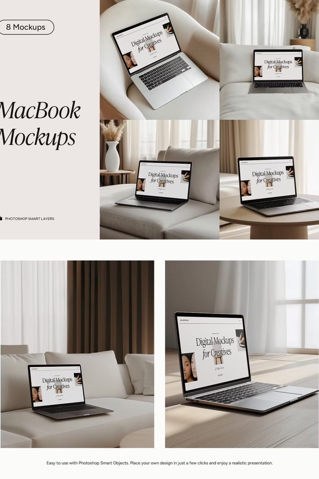 MacBook Mockup Bundle - The Danny - Mockup Design Resources