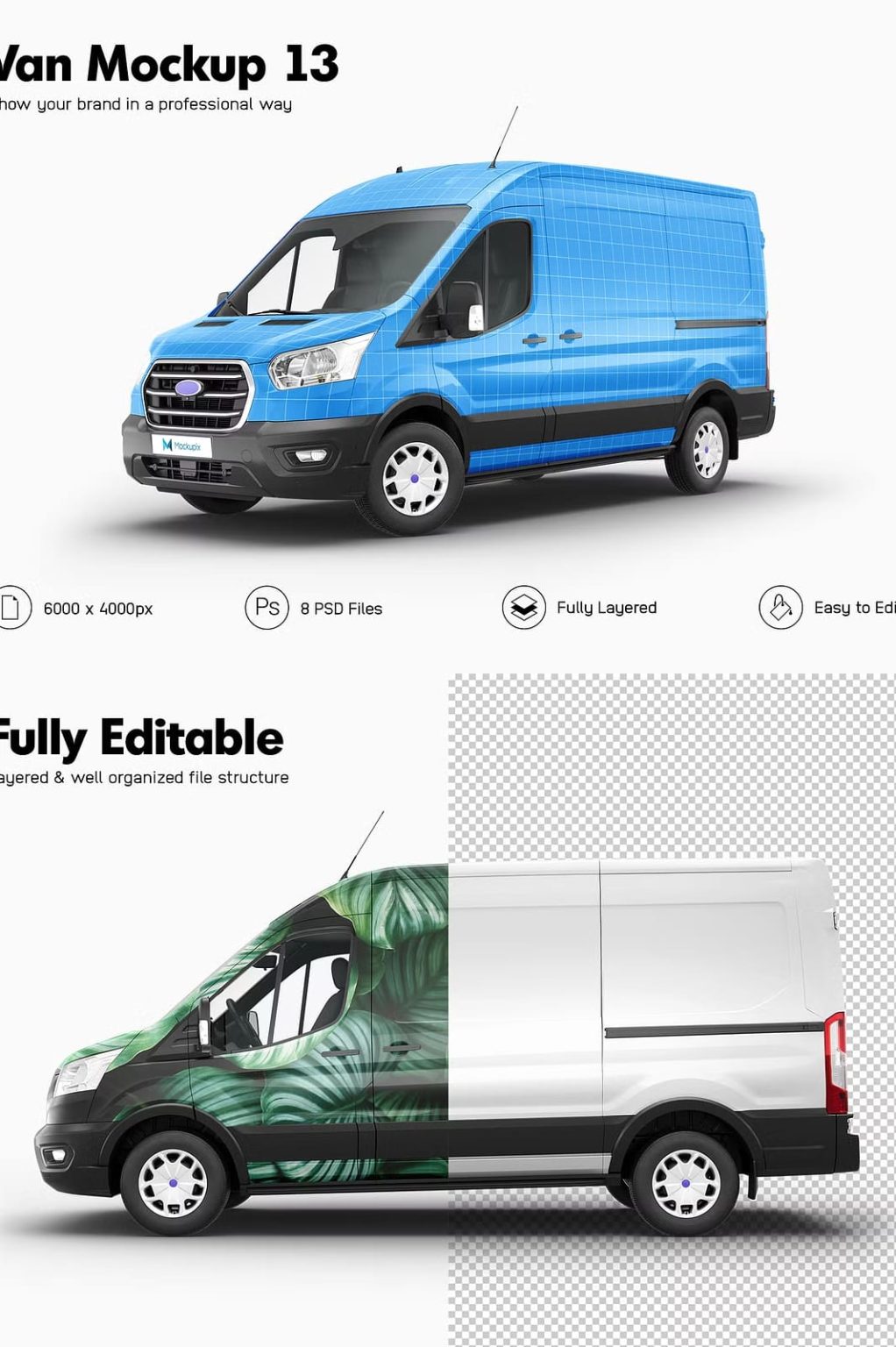 Van Mockup 13 - The Danny - Mockup Design Resources