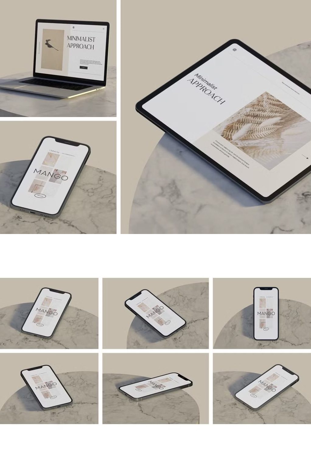Digital Devices Mockups Vol. 1 - The Danny - Mockup Design Resources