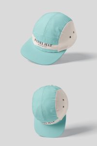 5 Panel Hat Mockups - The Danny - Mockup Design Resources
