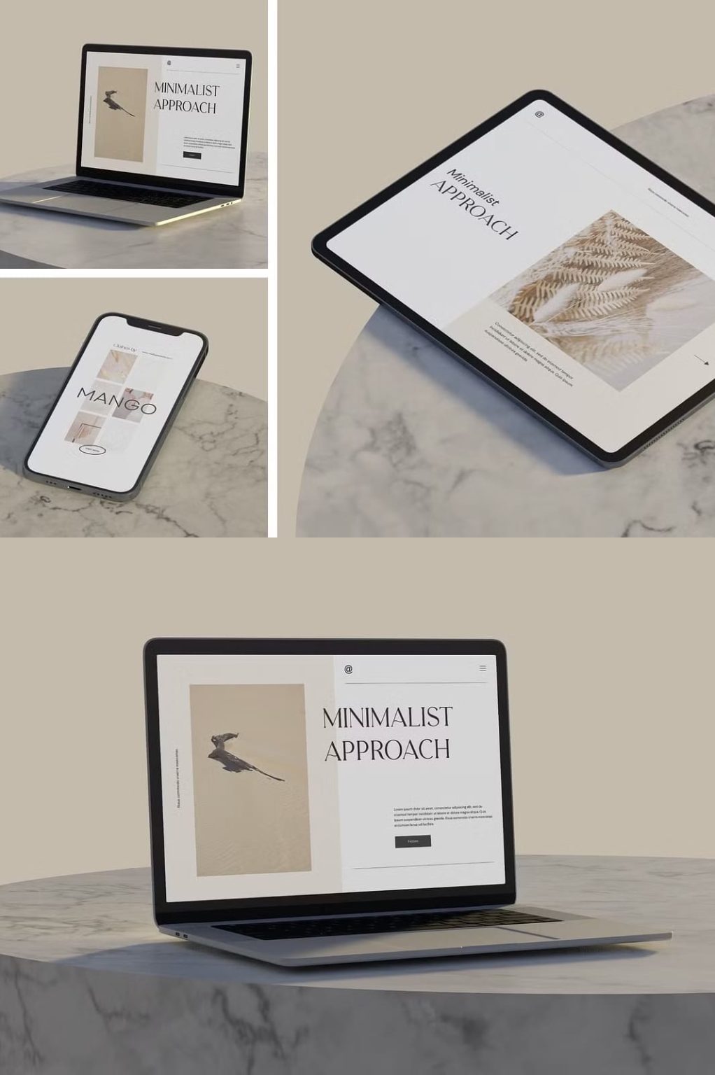 Digital Devices Mockups Vol. 1 - The Danny - Mockup Design Resources