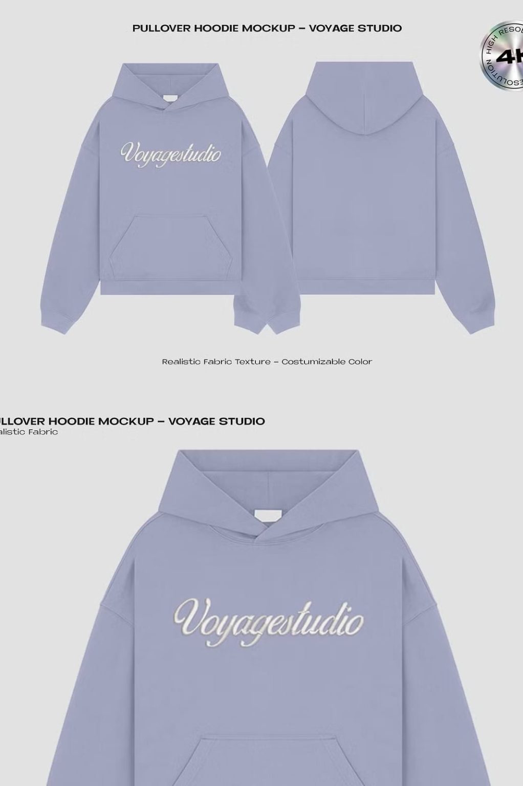 PULLOVER HOODIE MOCKUP - The Danny - Mockup Design Resources