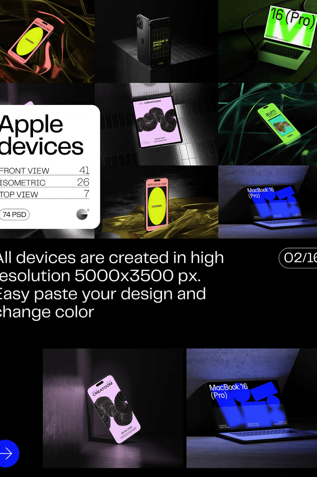 Apple Device Mockups - The Danny - Mockup Design Resources