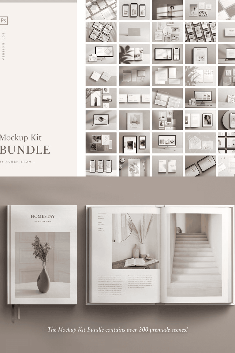 Mockup Kit Bundle - The Danny - Mockup Design Resources