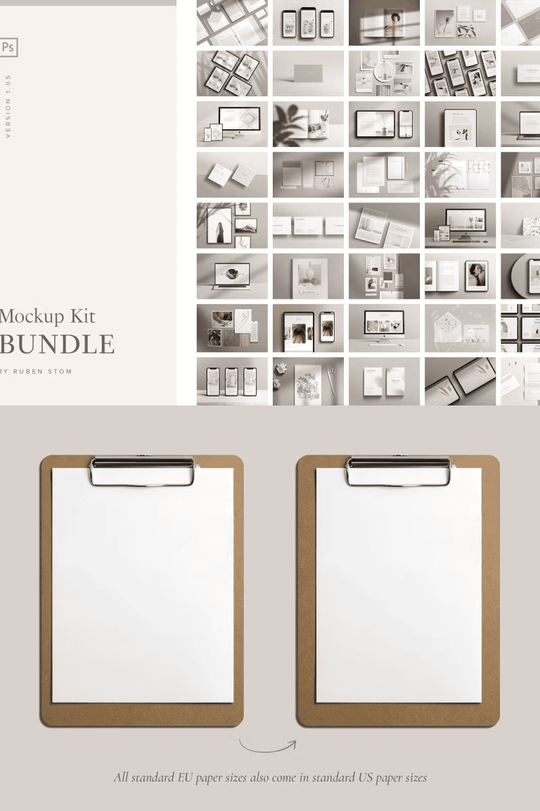Mockup Kit Bundle - The Danny - Mockup Design Resources