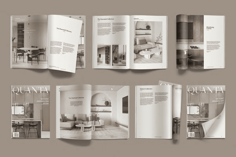 Realistic Magazine Mockup - The Danny - Mockup Design Resources